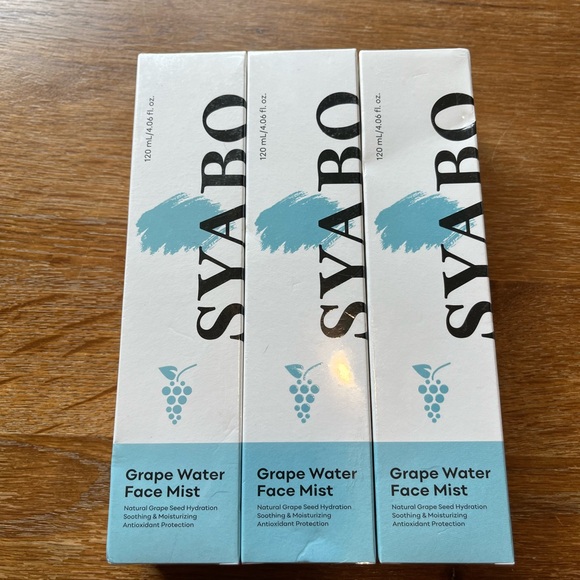 Skincare | Syabo Grape Water Face Mist X3 Sealed New | Poshmark
